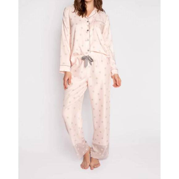 PJ Salvage | Other | New Pj Salvage Digity Dots Pj Set In Pink Dream ...